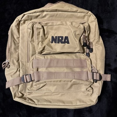 National Rifle Association/NRA Adult Tactical Backpack, Tan With ...