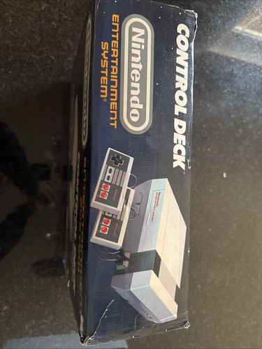 NES Nintendo Console Control Deck Original Packaging With Controllers ...