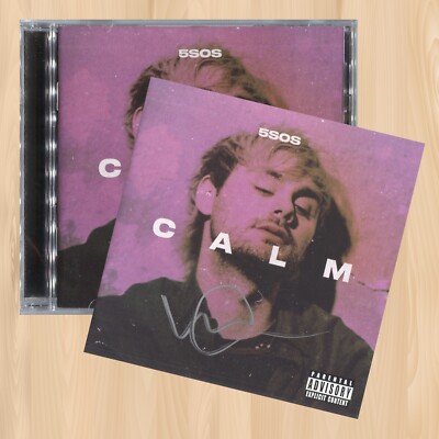 AUTOGRAPHED---- 5 Seconds of Summer CALM (Michael Edition) 5SOS CD ...