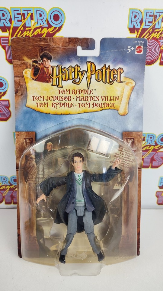 HARRY POTTER TOM RIDDLE ACTION FIGURE NEW MATTEL 2002 TOM RYDDLE DOLDER ...