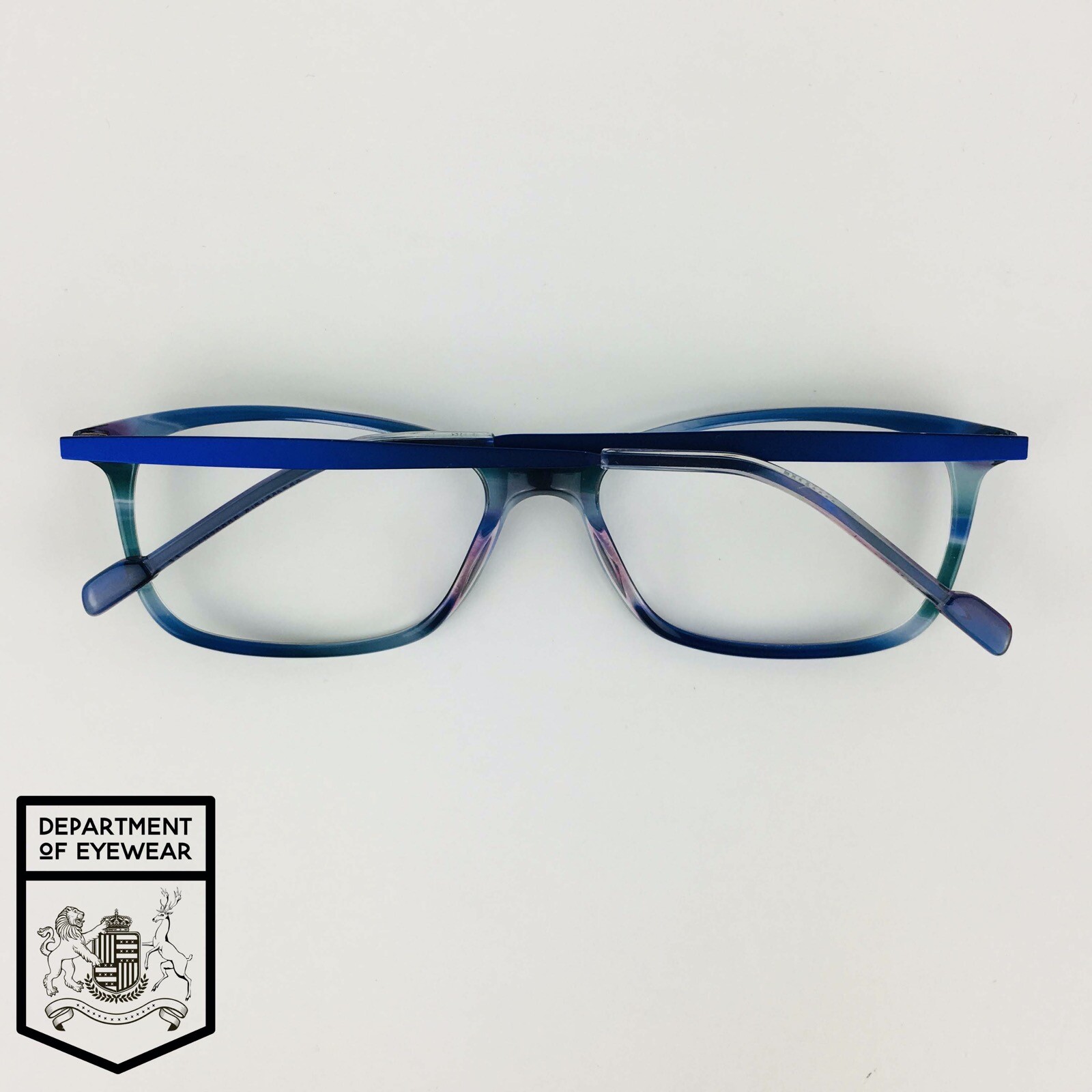SPECSAVERS eyeglasses MOTTLED BLUE CATS EYE glasses frame MOD: SAPHIRE ...