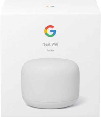 Google Nest Wifi - AC2200 - Mesh WiFi System - Wifi Router - 2200 Sq Ft ...