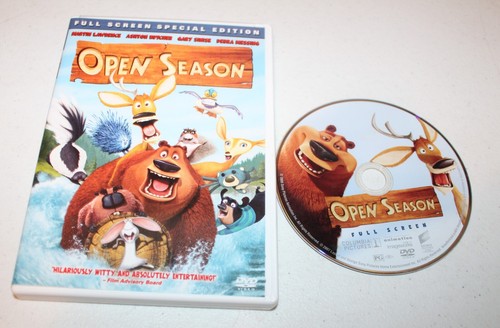 Open Season (DVD, 2009, Full Frame) Martin Lawrence, Ashton Kutcher ...