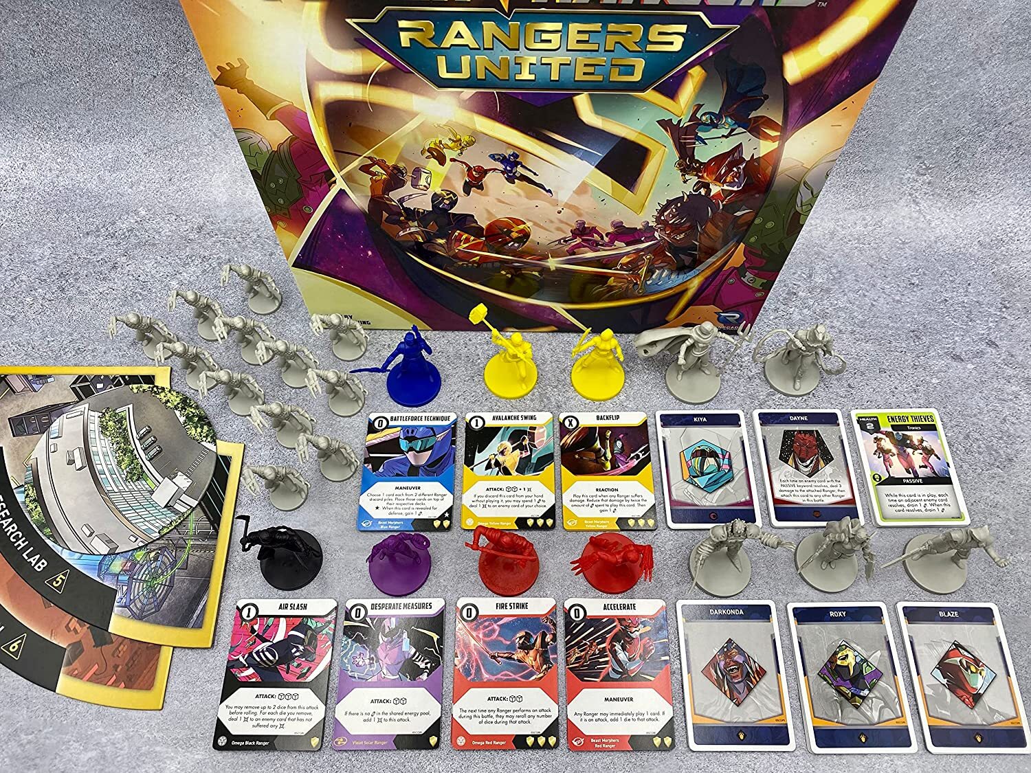 Renegade Games Power Rangers: Heroes of the Grid: Ranger United REN ...