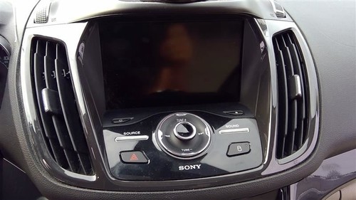 2015 Ford Escape Audio Equipment Radio 8" Display with Sony Audio ...