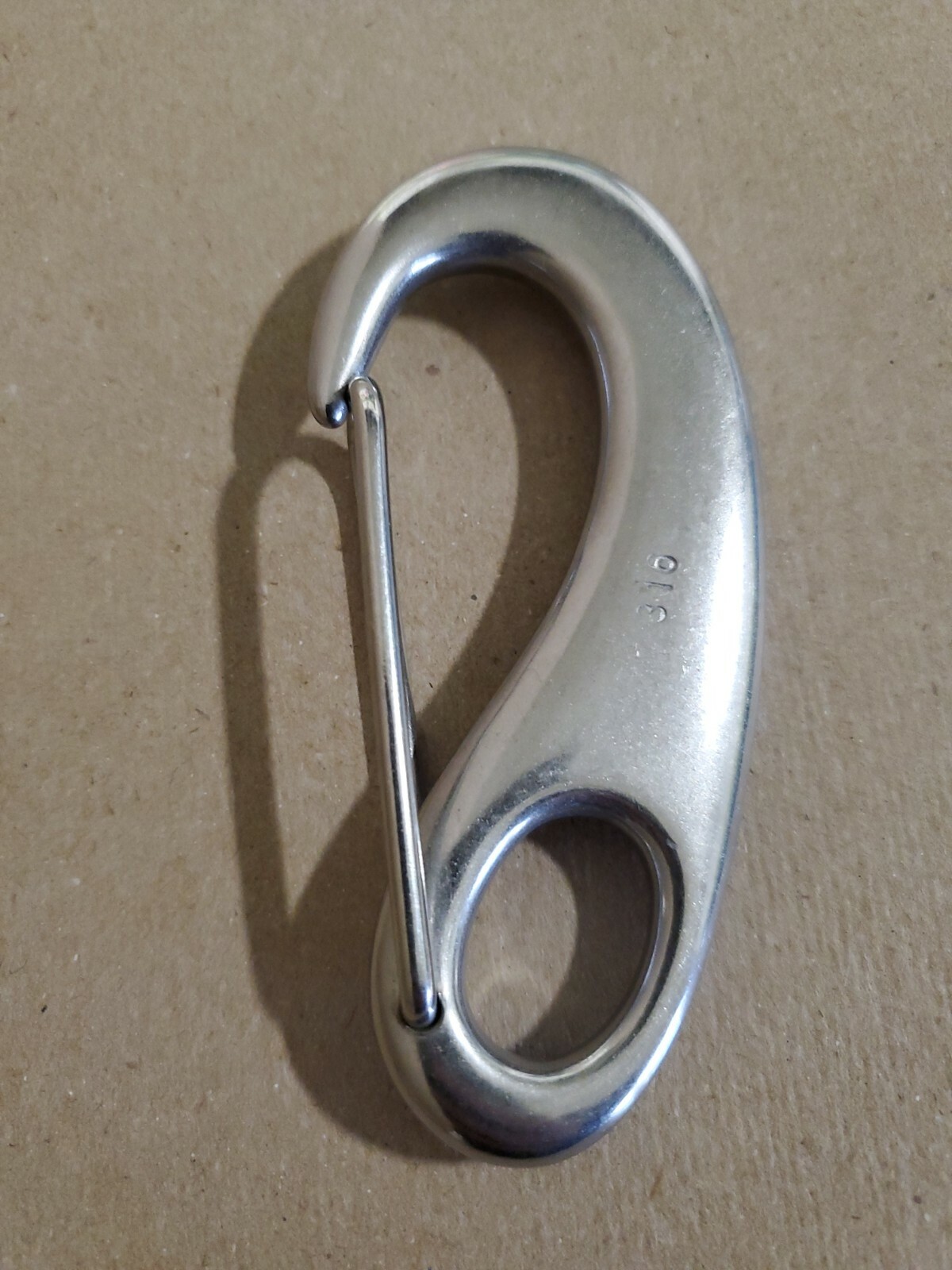 Boat Marine 4" 316 S.S. Gate Spring Clip Snap Hook / Lobster Claw S2470 ...