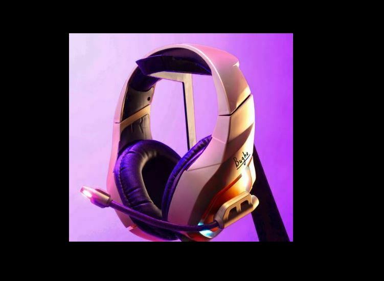 Bugha Limited Edition Gold LED Gaming Headphones | eBay