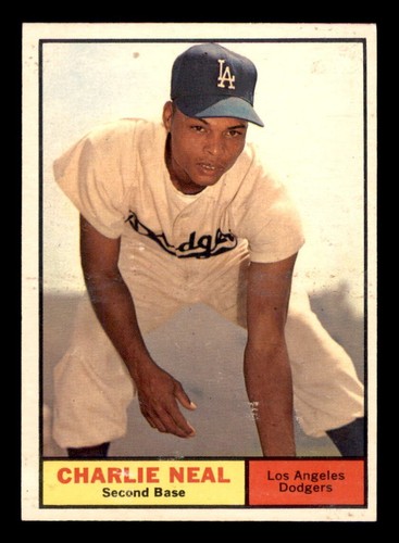 1961 Topps Baseball #423 Charlie Neal EX *e1 | eBay