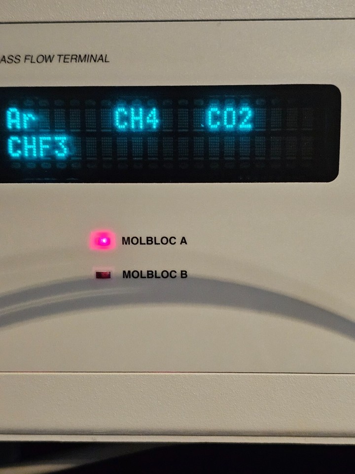 Fluke Molbox/Molbloc RFM Reference Flow Monitor Mass Element 5E1-VCR-V ...