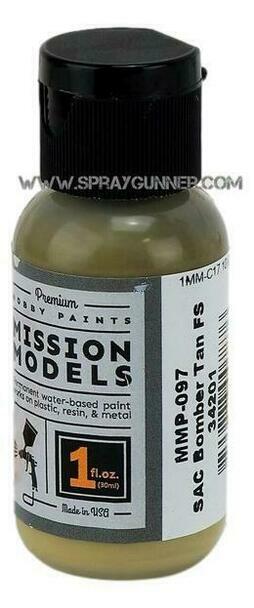 Mission Models Sac Bomber Tan Fs34201 1 Oz Acrylic Paint Mmp-097 for ...