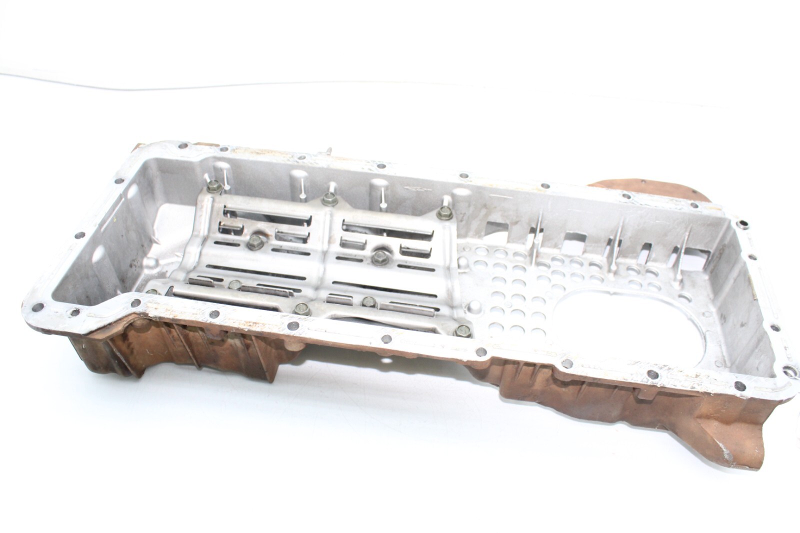 01-10 CHEVROLET SILVERADO 2500HD 6.6L LLY UPPER OIL PAN Q6537 | eBay