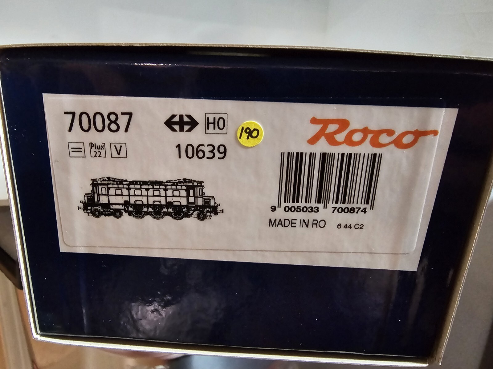 Roco SBB CFF Ae 3/6 Electric Locomotive 70087 HO Scale DCC Ready | eBay