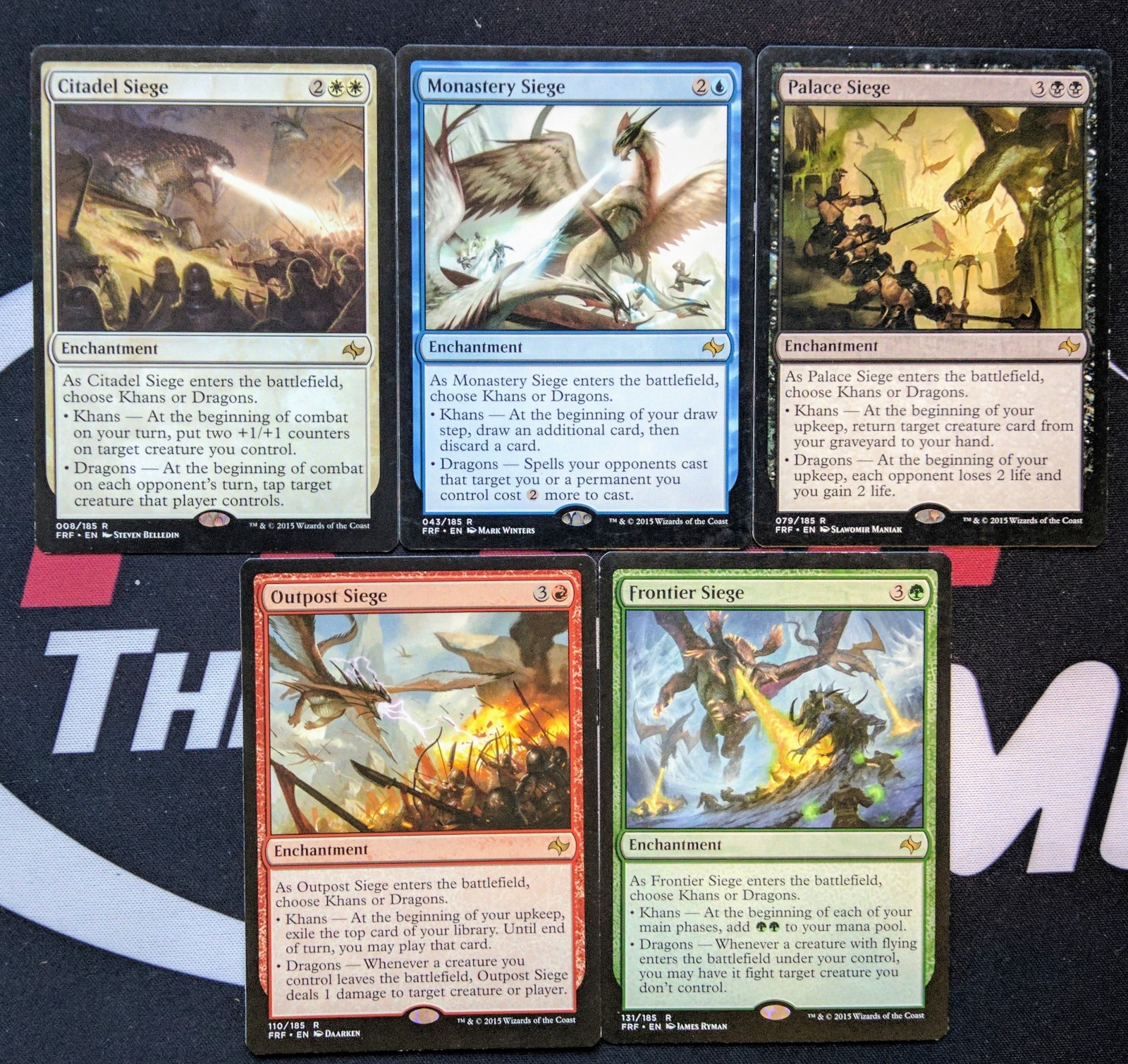 5 Siege Lot - Fate Reforged - NM/SP - Sets - Magic MTG FTG | eBay