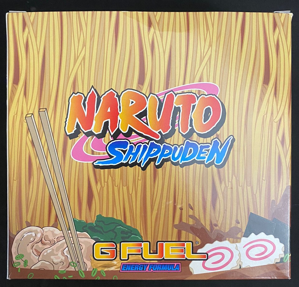 ⭐G Fuel Naruto Shippuden Miso Ramen Collectors Box⭐ | eBay