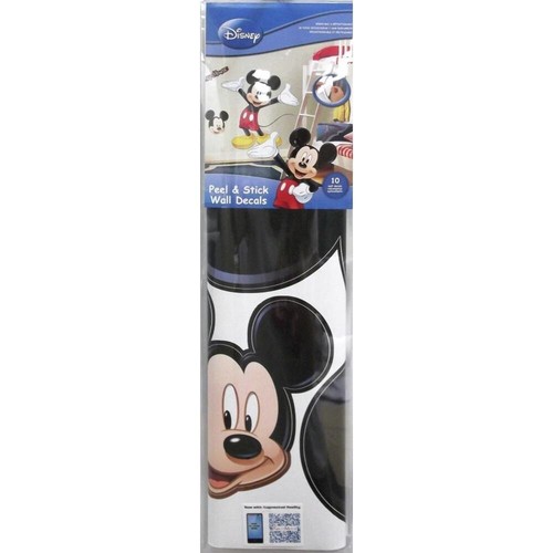 Disney Mickey Mouse Giant Wall Decals Mural Kid Room Decor Stickers ...