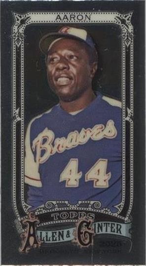 2025 Topps Allen & Ginter - Chrome Hank Aaron #13 Mini for sale online ...