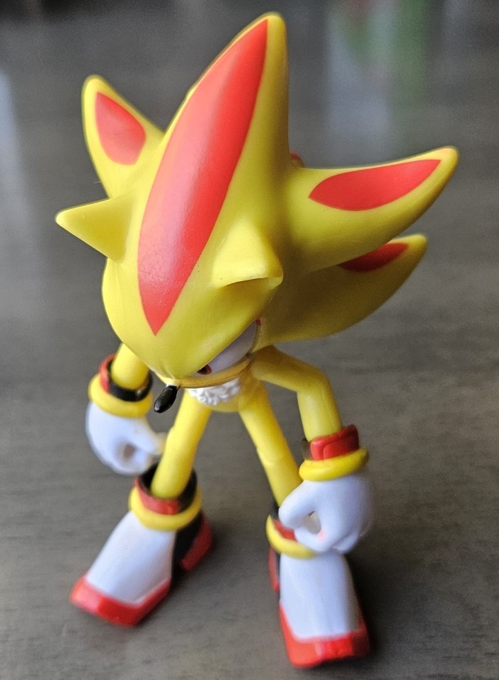 Jakks Pacific Sonic the Hedgehog Super Shadow 4-inch Action Figure | eBay
