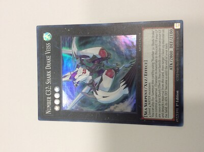 🔥 YUGIOH NUMBER C32 SHARK DRAKE VEISS MP23-EN279 SUPER RARE NM 1ST ...