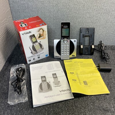 VTech CS6919 Cordless Phone System Caller ID 1 handset Used + Manuals ...
