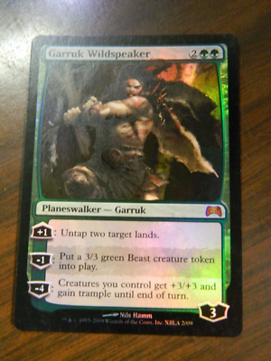 Garruk Wildspeaker Promo