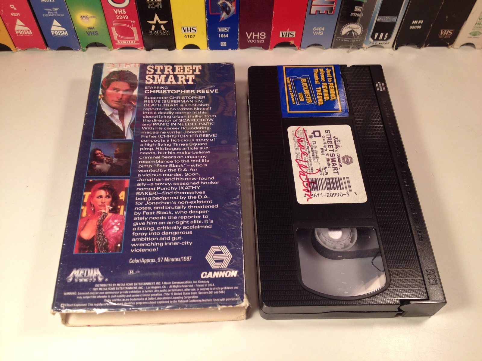 # Street Smart 80's Crime Thriller VHS 1987 Christopher Reeve Morgan ...