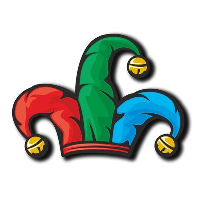 2 x The Joker Clown Circus Vinyl Sticker Laptop Travel Luggage #4067Â ...