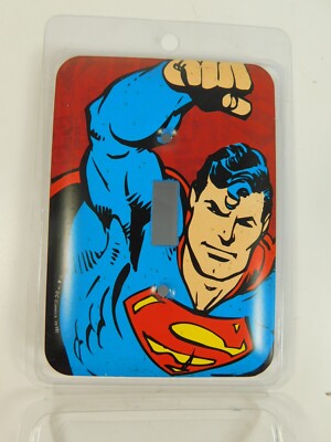 Superman Single Light Switch Cover Plate New Open Roads | eBay