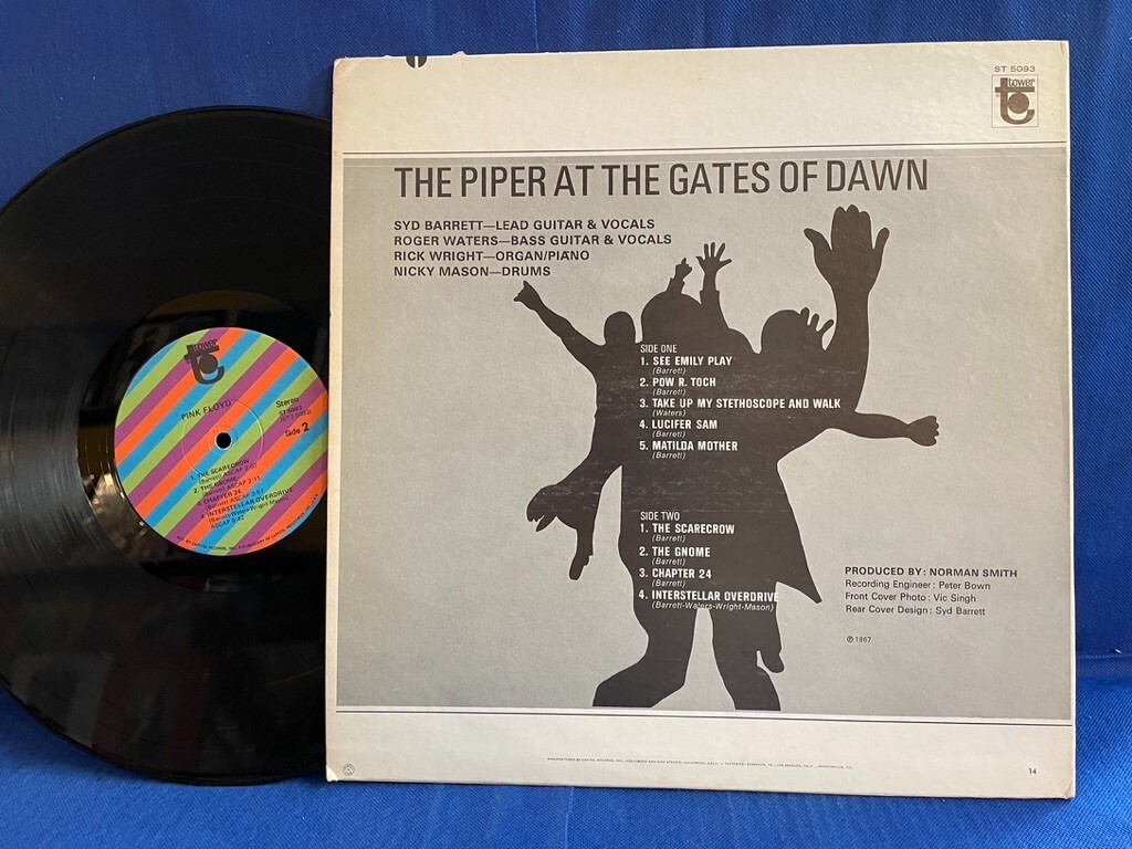 PINK FLOYD PIPER GATES ST 5093 TOWER. 1969 USA LP NEAR MINT | eBay