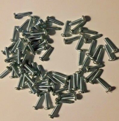 #2-56 x 3/8" PAN HEAD PHILLIPS THREAD CUTTING SCREWS, TYPE F, STEEL ...