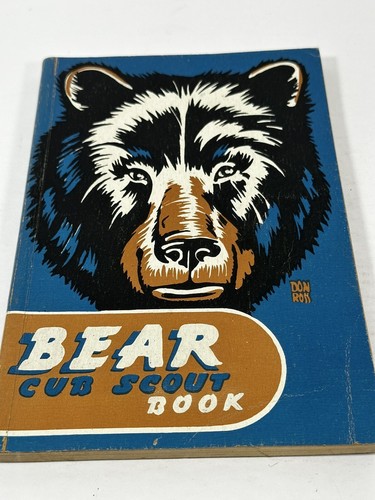 BEAR CUB SCOUT BOOK 1948 Vintage Boy Scouts of America Manual Handbook ...