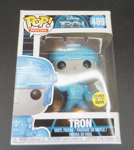 Funko Pop Movies Disney Tron #489 Glow in The Dark Vinyl Collectible ...