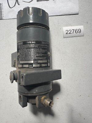 Fisher Type 646 Transducer | eBay