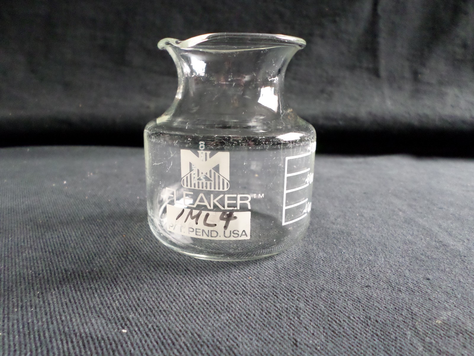 Corning Pyrex 150mL Graduated Glass Fleaker Beaker, No Stopper, 5900 | eBay
