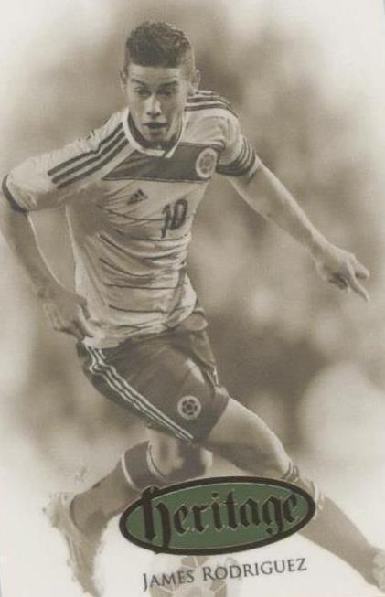 2016 Futera Unique - Heritage James Rodriguez #HT71 /50 for sale online ...