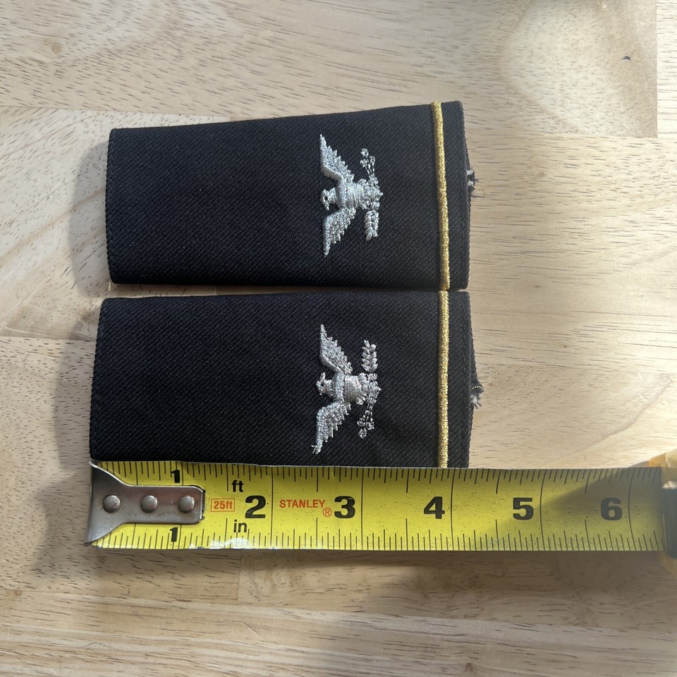 US Military Uniform Army Epaulet Shoulder Insignia lot (2) Colonel | eBay