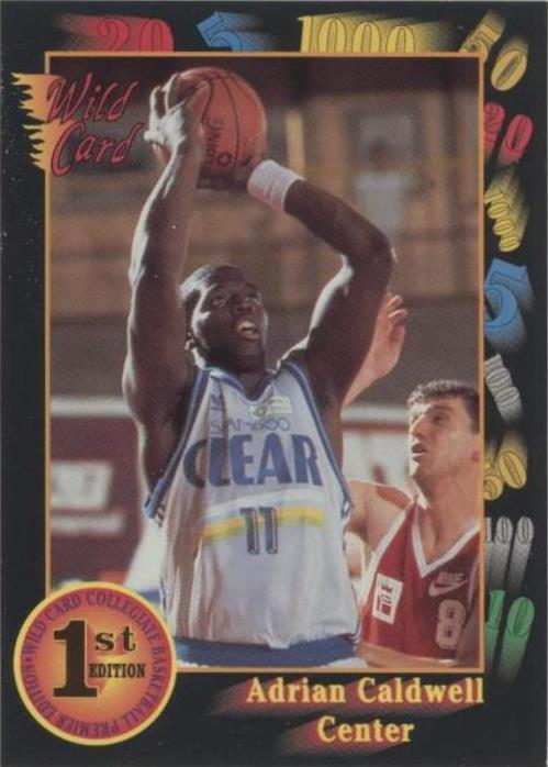 1992 Wild Card Collegiate - Adrian Caldwell #82 for sale online | eBay