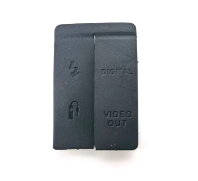 5D Rubber USB Cover Set Digital/VIDEO OUT Cap For Canon 5D, 5D Mark 1 ...