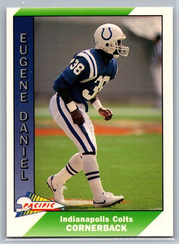 1991 Pacific Football #192 Eugene Daniel Indianapolis Colts | eBay