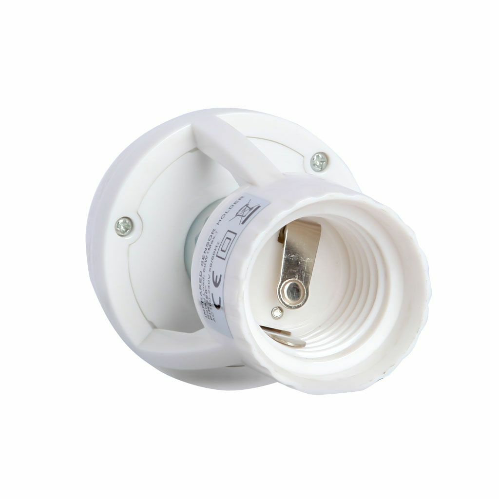 E27 Infrared PIR Motion Sensor LED Light Lamp Bulb Holder Socket Switch ...
