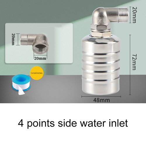 Stainless Fully Automatic Water Level Control Float Valve Kitchen Tap ...