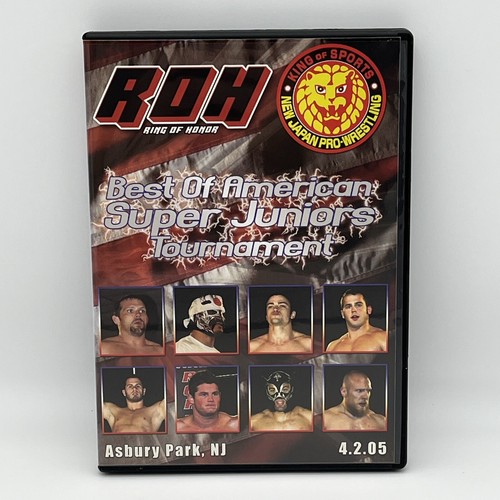 Ring of Honor (ROH) Wrestling DVD - Super Juniors Tournament - Asbury ...