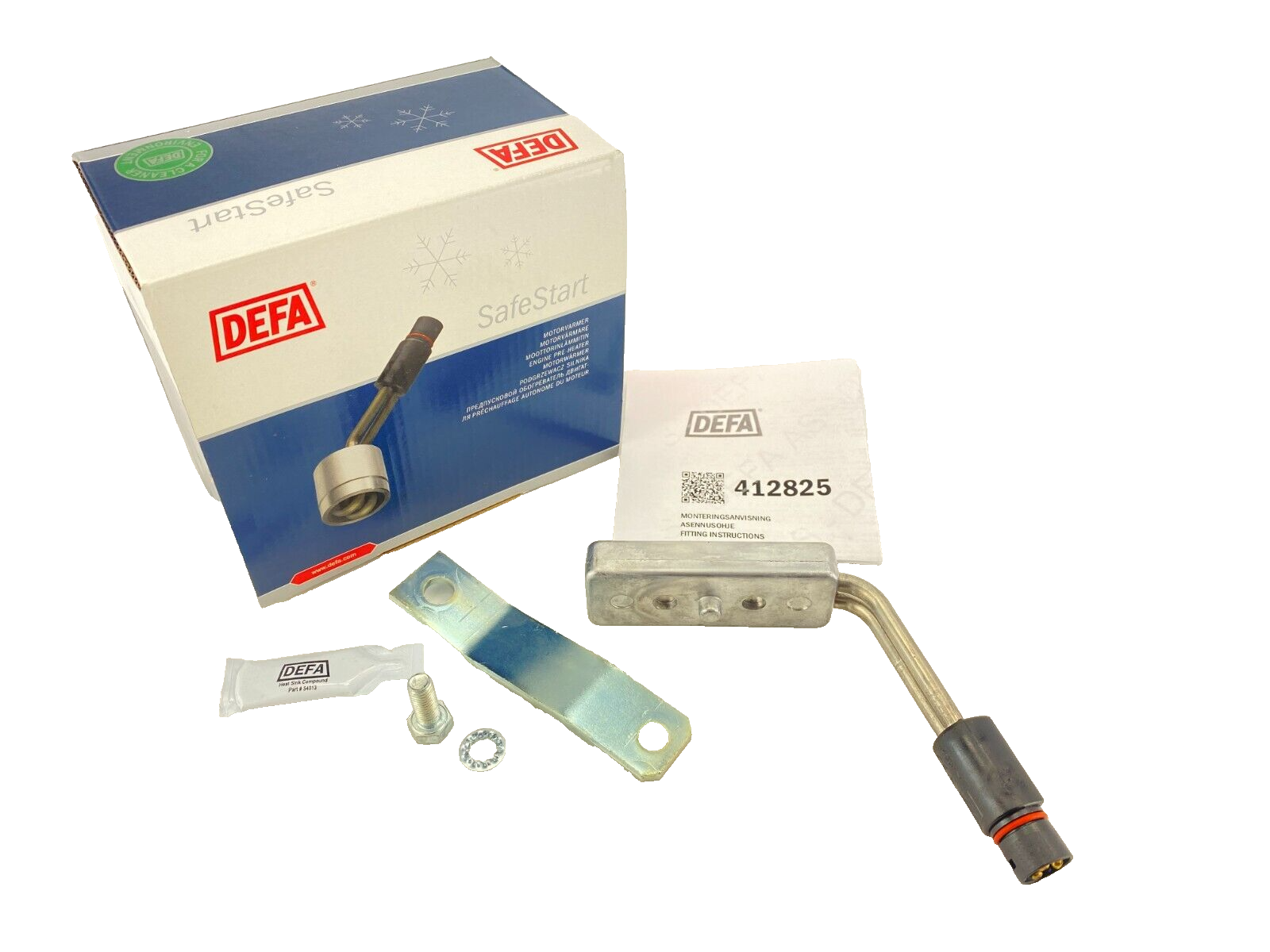 Engine Heater Element DEFA 412825 for VOLVO V70 2.4 D5 XC70 XC90 2.4 TD ...