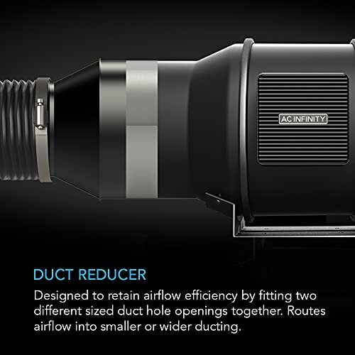 Duct Adapter 6” to 4” Ducting Reducer Increaser Cone for Grow Tent ...