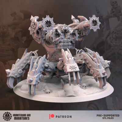 Carrion Defiler, Demonic War Engine - Custom Demonic Walker Model ...