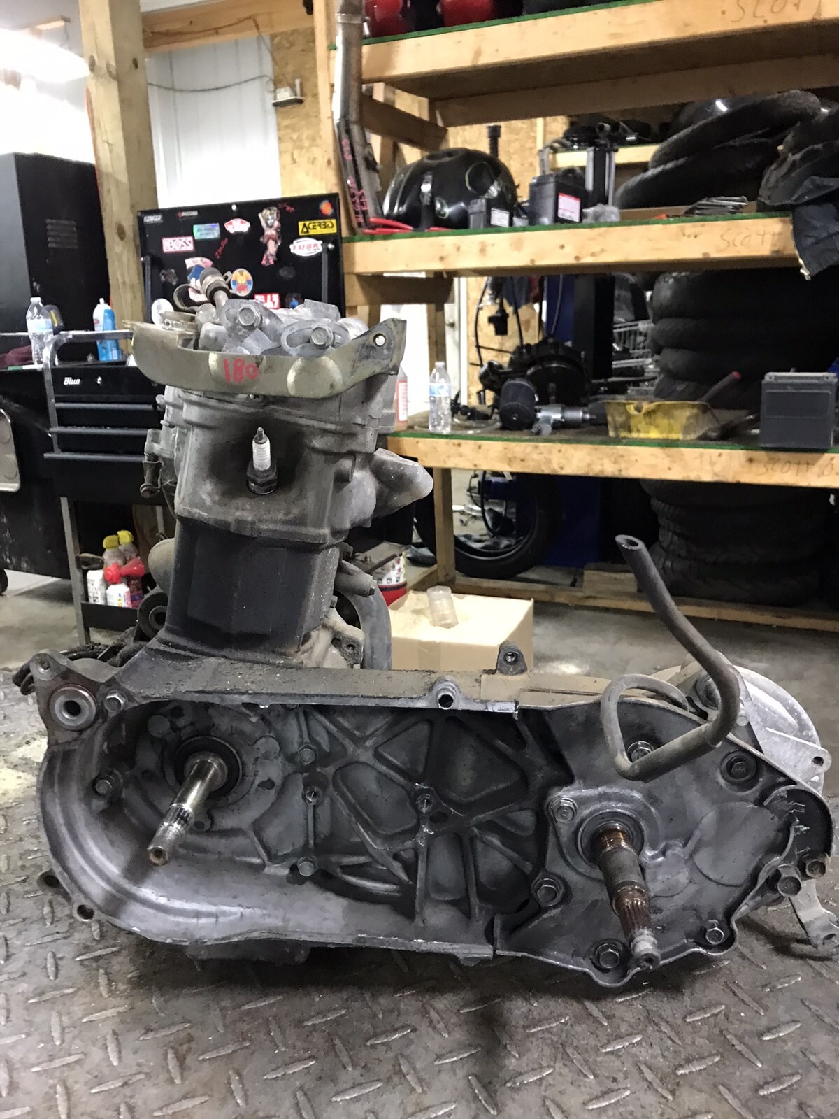 01 Honda CN250 CN 250 Helix Scooter Engine Motor | eBay