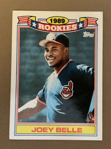 1989 Topps Rookie Joey Albert Belle #2 Of 33 Cleveland Indians | eBay