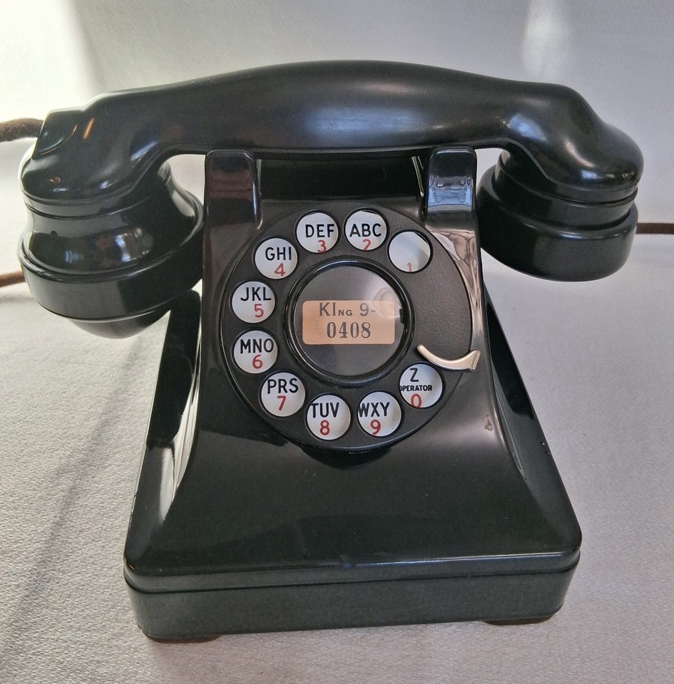 Antique Western Electric 302 model with E1 handset 1937 Working phone ...