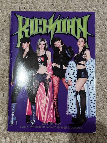 SEALED AESPA - Rich Man Energy Version Album With Signed Postcard | eBay