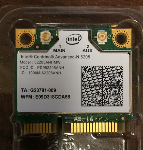 Intel Centrino Advanced-N 6205 Dual Band WiFi card | eBay
