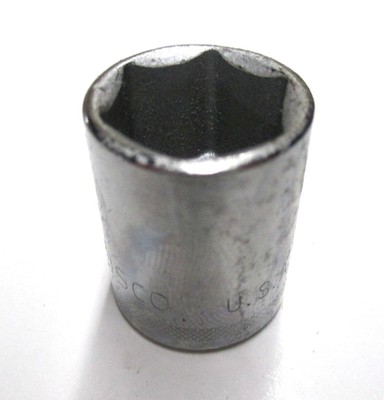 Easco Tools 6pt. 3/8" Drive Deep Socket 9/16 Chrome 521118 *MADE IN THE ...